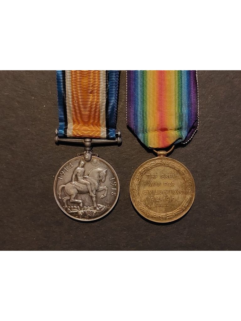 2728 Wkr F.A. Bristowe; QMAAC; British War and Victory Medals | Kit#Kat ...